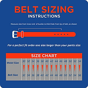 F&L CLASSIC Leather Work Belt, Heavy Duty Double Prong Genuine full grain Leather Belts for Men 1 1/2", Mens Casual Belts for Jeans,3190,size 44,tan