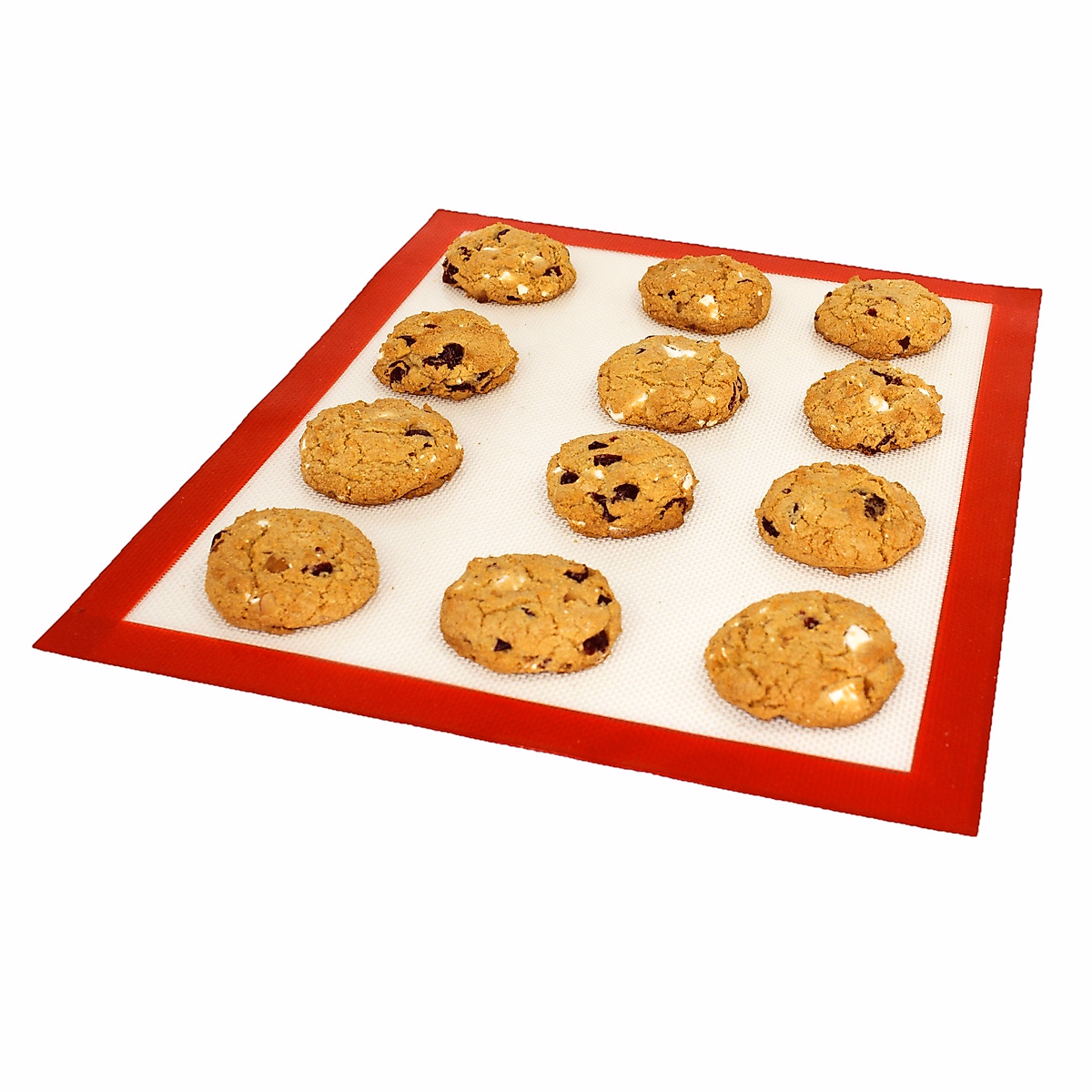 DoughEZ Silicone Non-stick Reusable Silicone Fiber Mesh Baking Mat, Oven Safe Up to 480° F, Dishwasher Safe, BPA Free, 11 x 16.5-Inch