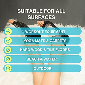 Tucketts Flow Toeless Non-Slip Grip Socks - Anti Skid Yoga, Barre, Pilates, Home & Leisure, Pedicure - S/M - 1 pair Mauve Pique