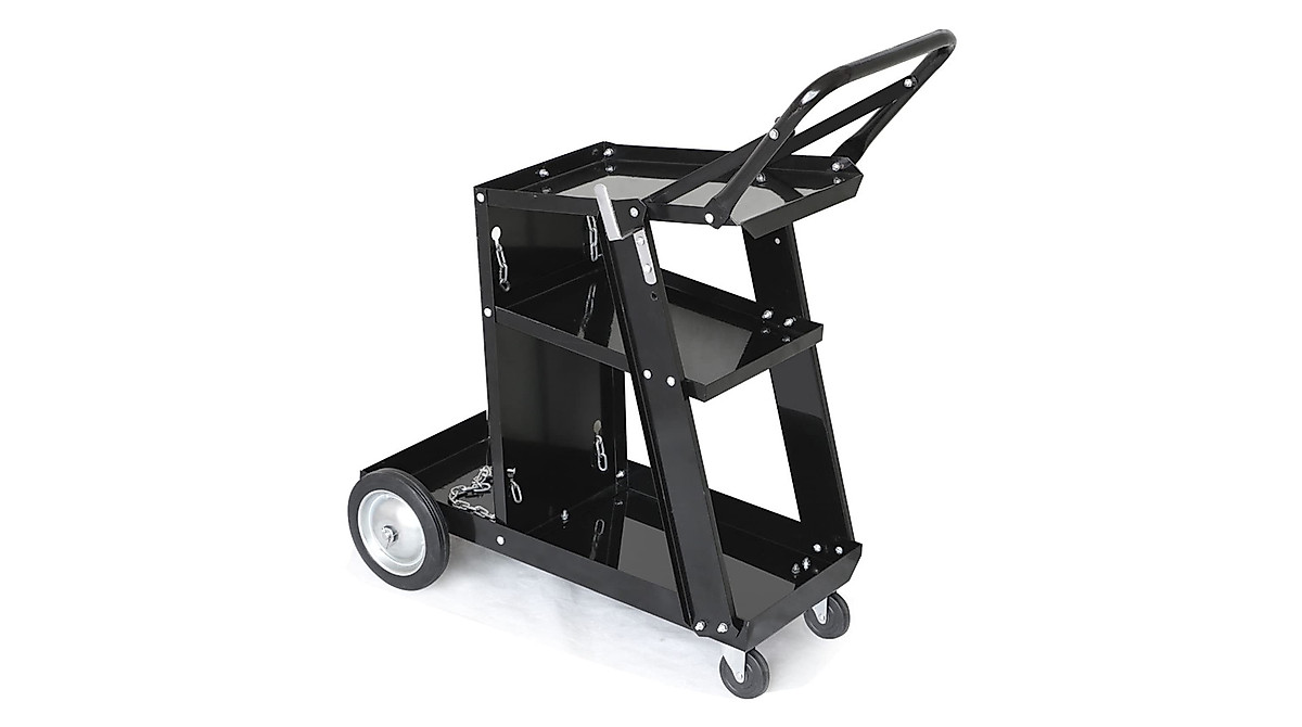 HomVent Welding Cart - Mobile Storage for MIG/TIG/ARC Welders