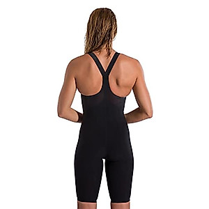 Speedo Women's Fastskin LZR Pure Valor Closed Back Kneeskin Speedo Black 23