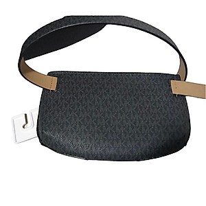 Michael Kors Women's Belt Bag, Waist Fanny Pack, Black, Large/Extra Large