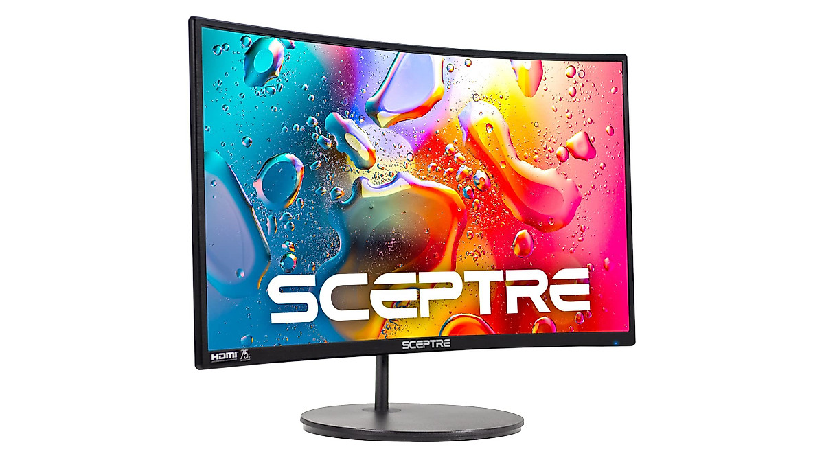 Sceptre Curved 24-inch Gaming Monitor 1080p R1500 98% sRGB HDMI x2 VGA ...