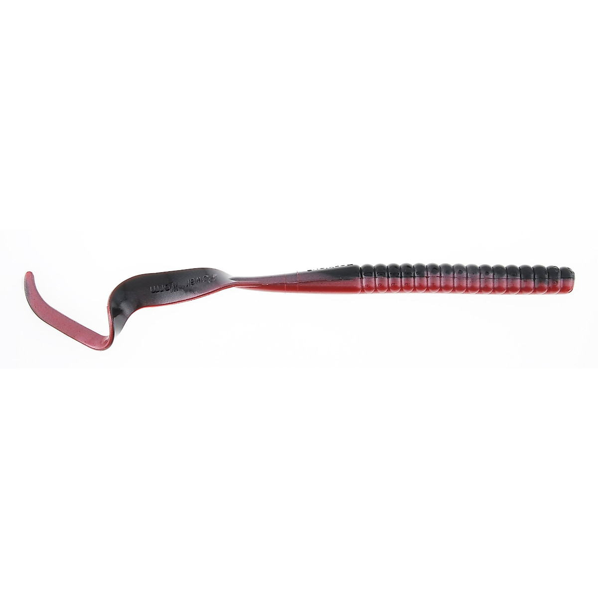 Berkley PowerBait® Power Worm Fishing Bait, Red Shad, 10in | 25cm, Irresistible Flavor, Classic Curly Tail Worm Profile, Ideal for Spring, Summer and Fall Fishing