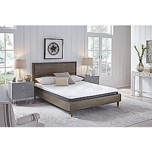 SomosBeds Gel Memory Foam Queen Mattress - Advanced Cooling Mattress with Gel Memory Foam - Queen Size Bed in a Box - 8 Inch, Medium Firm, Full Body Support & Pressure Relief - CertiPUR-US Certified