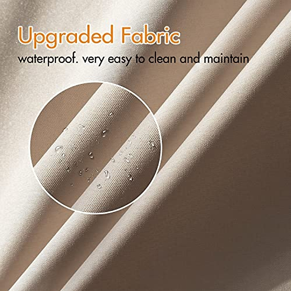 13 x 10 Ft Outdoor Patio Retractable Pergola with Canopy Sun shelter Pergola for Gardens, Terraces and Backyard (13 x 10 Ft, Light Brown)