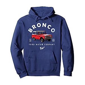 Ford Bronco '66 Illustrated Pullover Hoodie