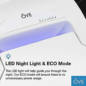 Ove Decors Virtuoso Bidet Toilet Built-in with Tank Elongated, Automatic Flushing, Heated Seat, Soft Close, ECO Mode with Remote Control