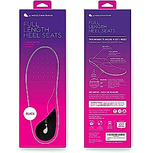 Heel That Pain Plantar Fasciitis Insoles Blue, (W 6.5-10, M 5-8) & Heel That Pain Insoles Full Length Heel Seats, (W 8-8.5, M 6.5-7) & Heel That Pain Heel Seat Wraps, (W 6.5-10, M 5-8)