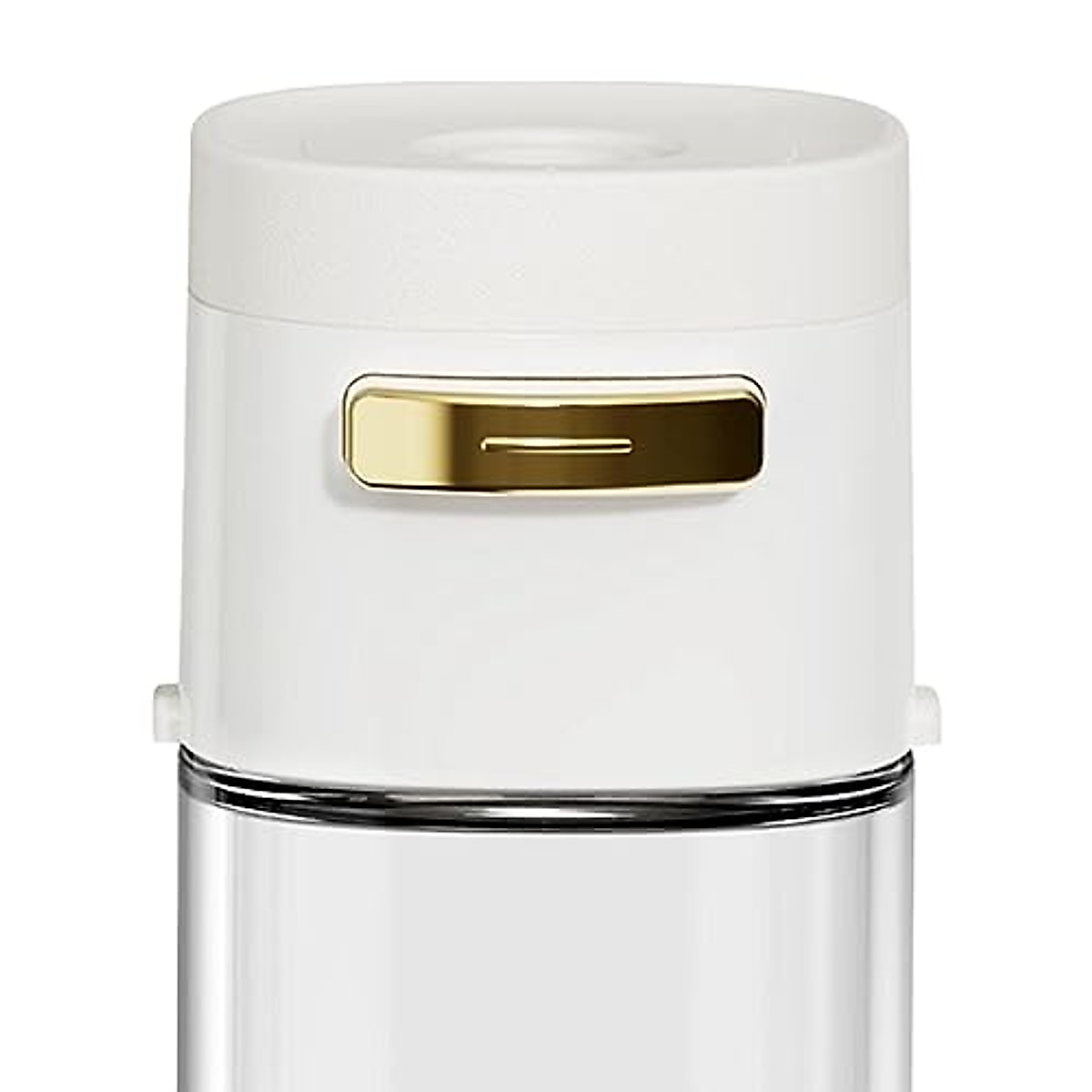 Gazechimp Press Type Measuring Salts Pepper Shakers, Quantitative Each Press, Spice Containers, Seasoning Jars for Kitchen, Sugar Shaker, Seasoning Shaker, White