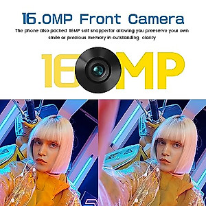 4G Smartphone Unlocked, M4 PRO 7.5 in, High Definition Screen, 2GB/16GB Cell Phones Unlocked New, Android 10 6800mAh Dual SIM Dual Standby Gaming Smartphone, Senior Cell Phone-(Deep Navy Blue)