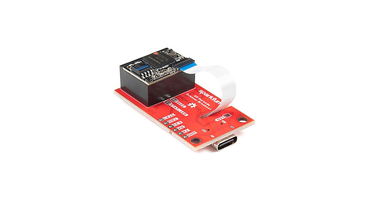 Sparkfun 2d Barcode Scanner Versatile And Compact