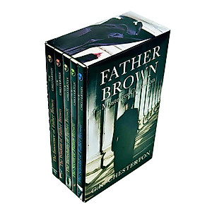 Father Brown Mysteries Collection 5 Books Box Set By G.K Chesterton (Innocence, Wisdom, Incredulity, Secret & Scandal)