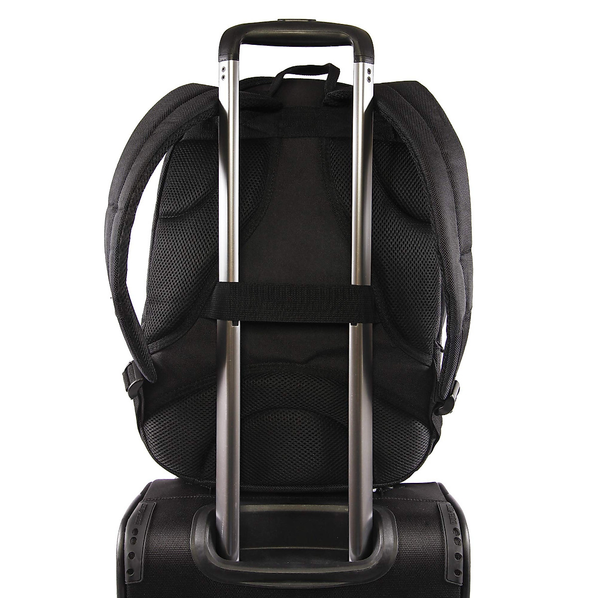 Perry Ellis M200 Business Laptop Backpack, Black, One Size