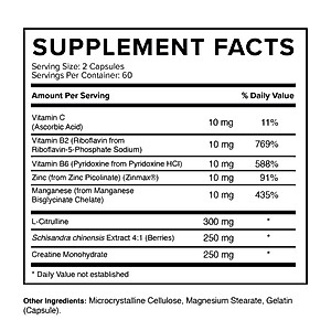 Vatellia Life Nitric Boost - Nitric Oxide Supplement for Men | High Absorption Formula | 100% Natural Ingredients | Best Nitric Oxide Booster | Increase Blood Flow | 2 Month Supply