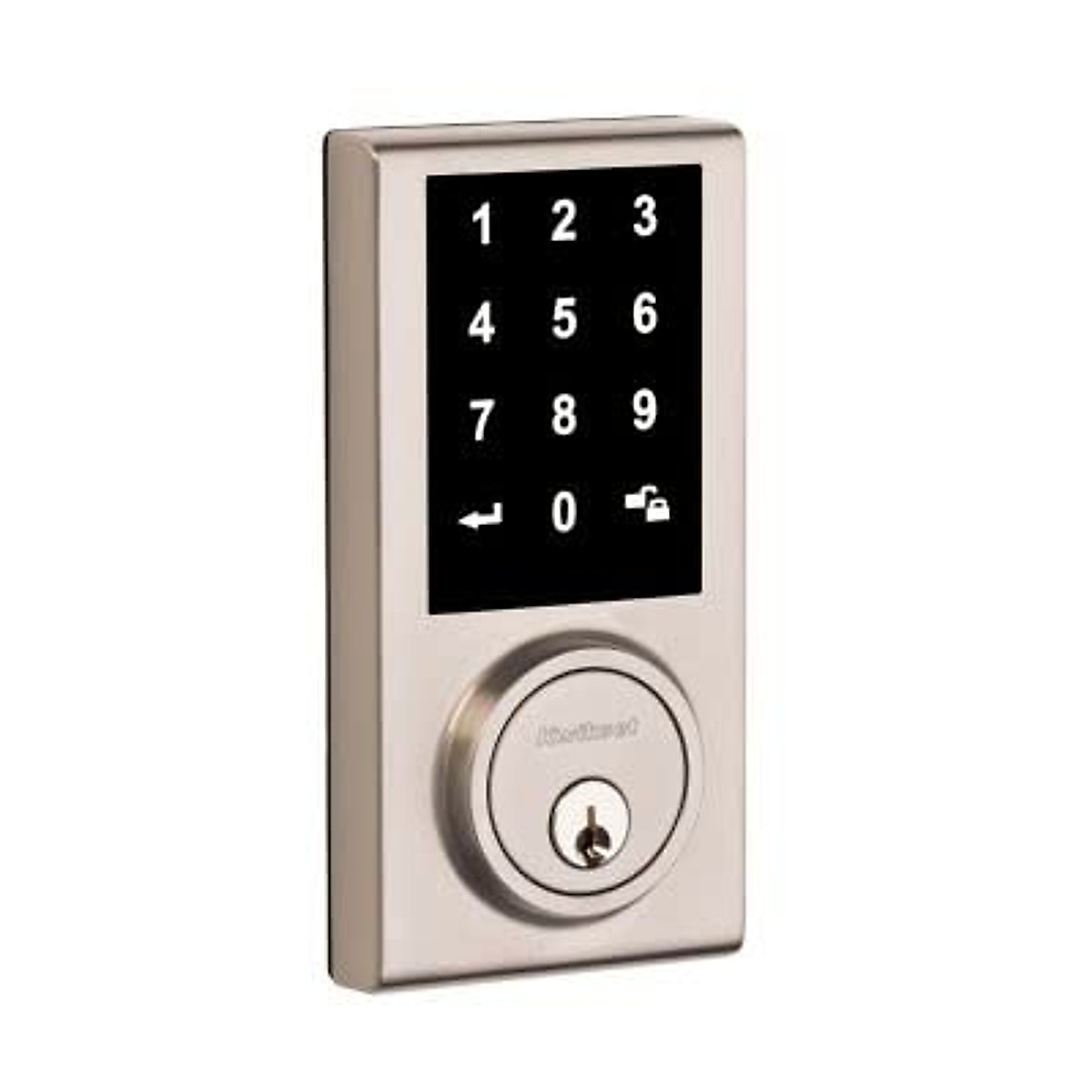 kwikset Electronic Deadbolt Keyless Entry Nickel Touch Screen
