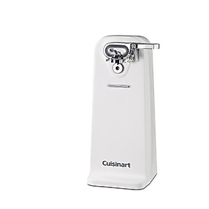 Cuisinart 4-Slice Toaster (CPT-142P1) and Electric Can Opener (CCO-50N) Bundle, White