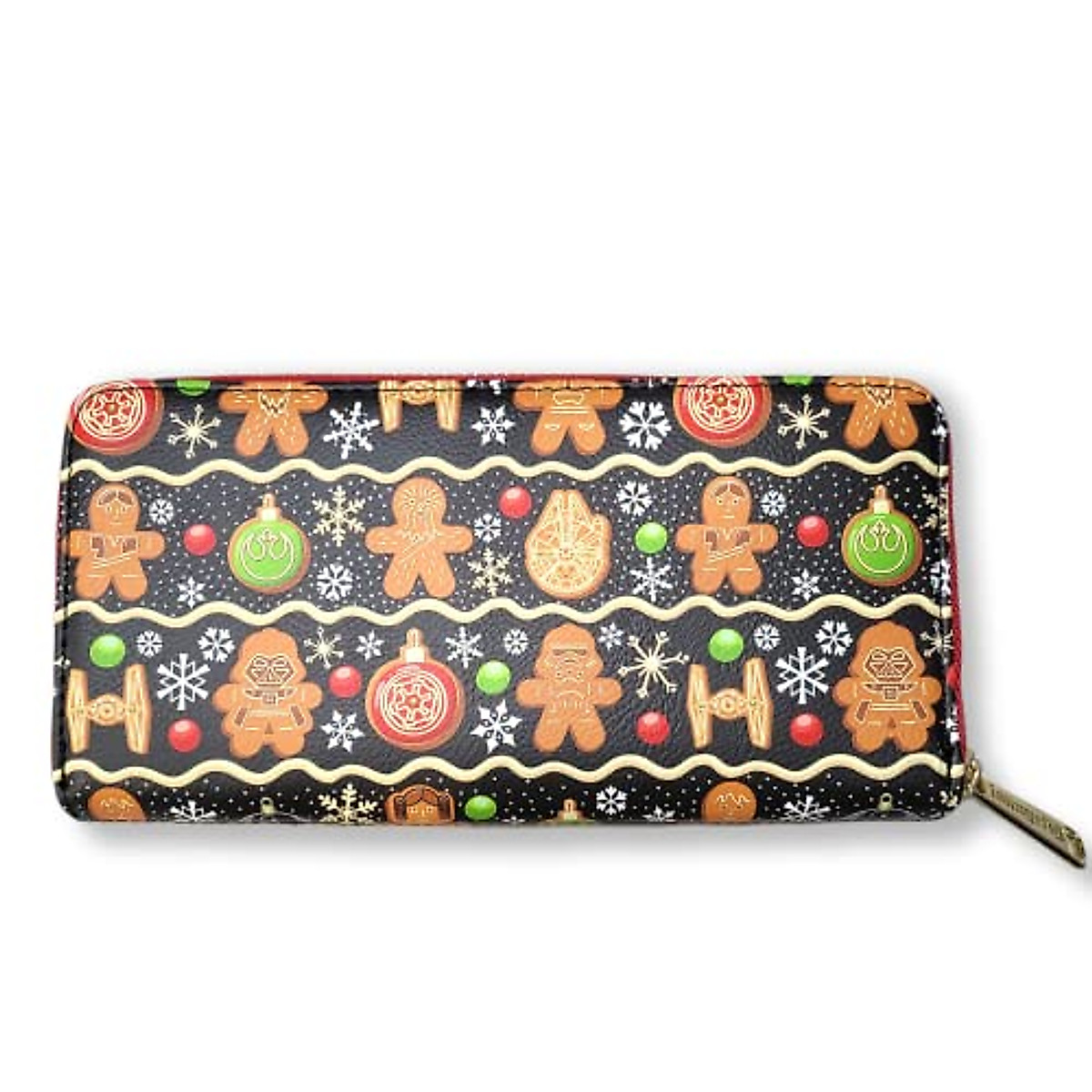 Loungefly GT Exclusive Star Wars Gingerbread AOP Wallet