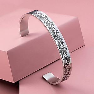 YYQX I Am The Storm Bracelets for Women, Inspirational Encourage Graduation Birthday Gifts for Daughter Granddaughter Niece Sister Best Friend