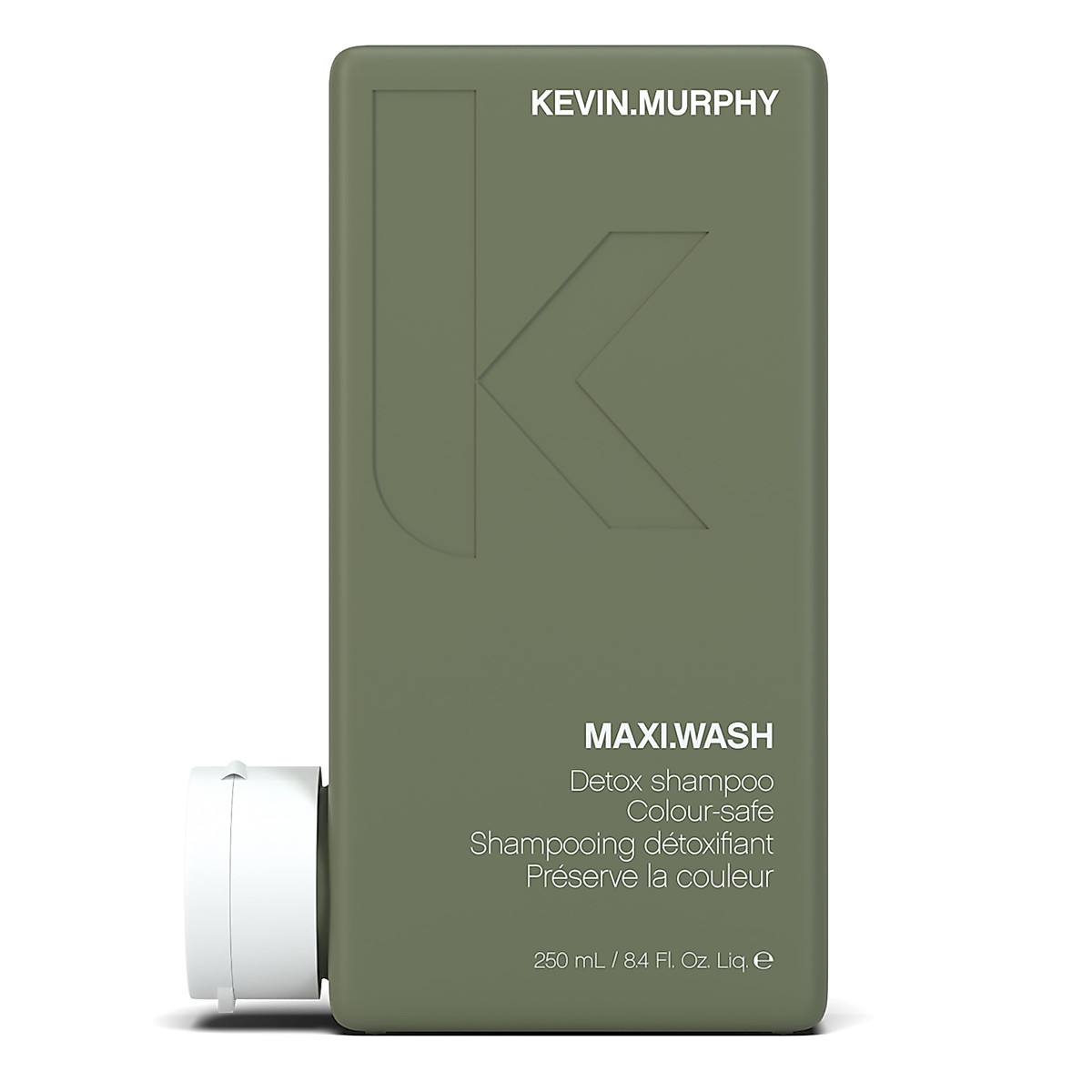 KEVIN.MURPHY MAXI.WASH - Detox Shampoo - Removes Build-Up & Minerals - Colour Safe Shampoo - Also a Scalp Shampoo - Sulphate Free & Paraben Free - 250 mL / 8.4 fl oz
