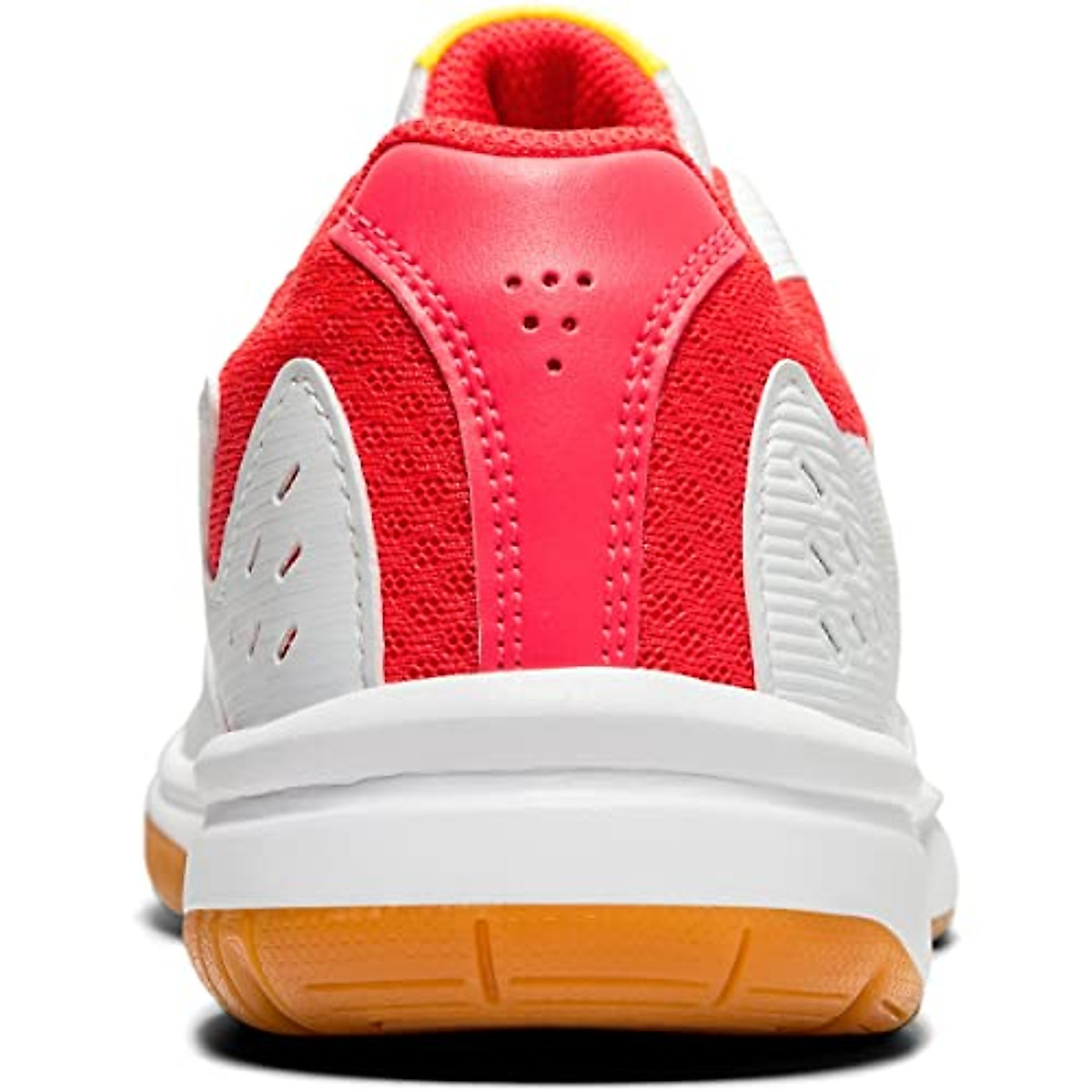 ASICS Women's Upcourt 3 Volleyball Shoes, 6, White/Laser Pink