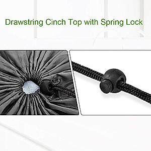 OTraki 4 Set Laundry Bags 2 Pack 28 x 45 inch and 2 Pack 24 x 35 inch Heavy Duty Large Drawstring Mesh Washing Bag for Dirty Clothes Home College Dorm Travel Use