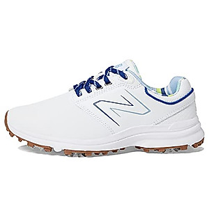 New Balance Women's Brighton Golf Shoes, White, 8 Wide