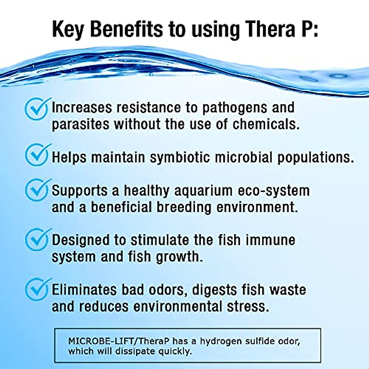 Microbe-Lift THERAPH16 TheraP Fish Care Treatment for Freshwater and Saltwater Home Aquariums and Tanks, 16 Ounces