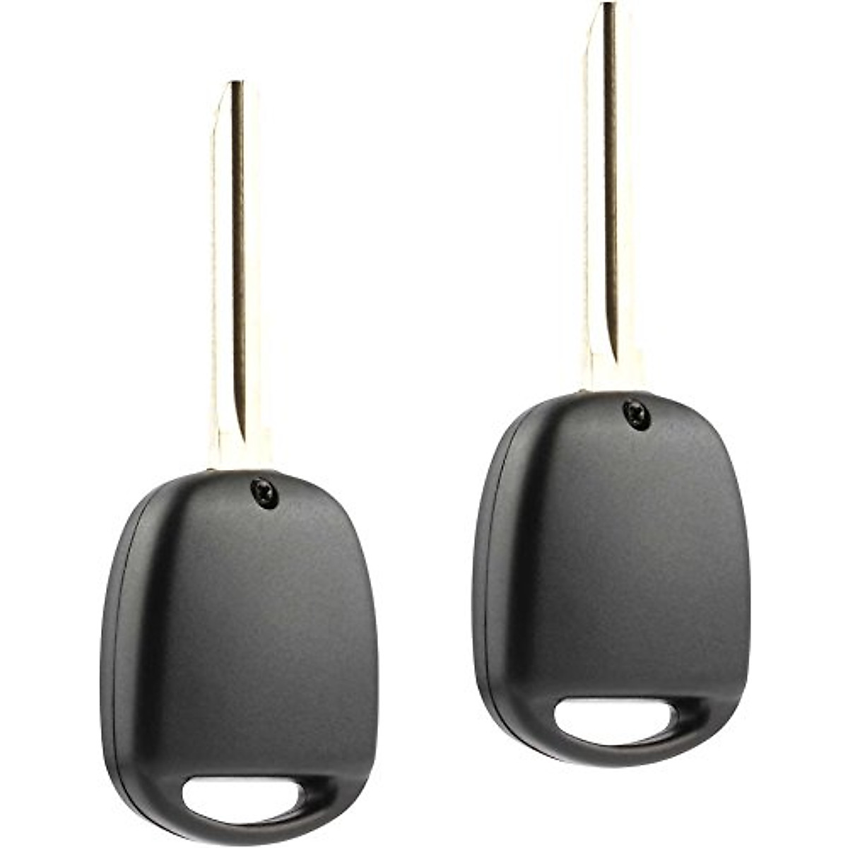 Key Fob Keyless Entry Remote Shell Case & Pad fits 1998-2007 Toyota Land Cruiser / 2008-2009 Toyota FJ Cruiser (HYQ1512V, 89070-60090), Set of 2