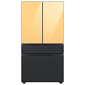 SAMSUNG RAF18DU4C0 Bespoke 4-Door French Door Refrigerator Panel in Sunrise Yellow Glass - Top Panel