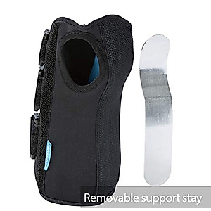 Ossur Formfit Wrist Brace for Treatment of Tendonitis, Carpel Tunnel, Post Cast Healing and Soft Tissue Injuries | Wrist Immobilization, Breathable Material, Custom Fit | 8" Version (Left, Medium)