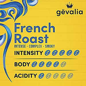 Gevalia French Roast Dark Ground Coffee (20 oz Bag)