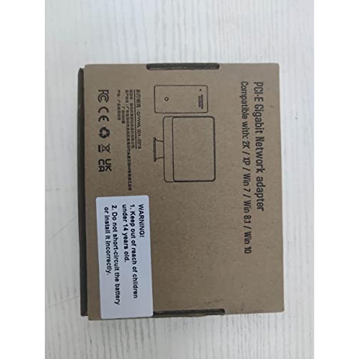 EDUP Gigabit Ethernet PCI Express PCI-E Network Card 10/100/1000Mbps RJ45 LAN Adapter Converter for Desktop PC