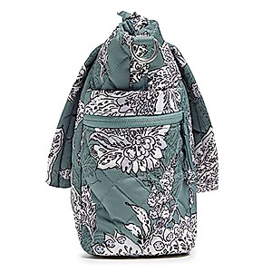 Vera Bradley Women's Performance Twill Small Multi-Strap Tote Bag, Tiger Lily Blue Oar, One Size