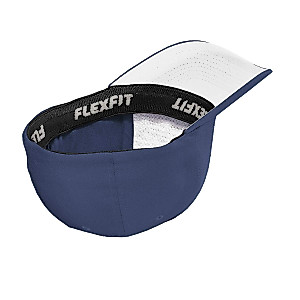 Knights Templar Crusader Cross Baseball Flexfit Hat | Custom Embroidered (Large-XLarge, Navy)