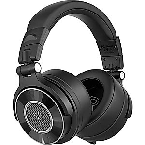 OneOdio Monitor 60 Professional Studio Headphones - Recording Wired Over Ear Headphones, Hi-Res Audio, Soft Comfortable Earmuffs, 6.35mm (1/4") Adapter for Tracking Mixing DJ Mastering Broadcast