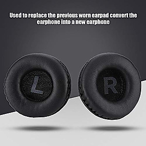 Universal Headphone Earpads, 75mm Foam Headset Cover Cushion Ear Pads Replacement Part