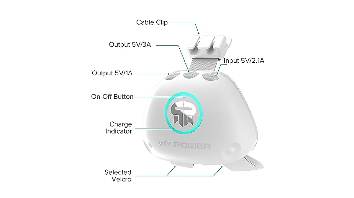 Rebuff Reality VR Power 2 Battery Pack for Oculus Quest 2