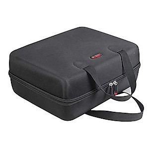 Hermitshell Hard Travel Case for DEWALT DCC020IB 20V Max Inflator (Case for Inflator + Battery Pack, Black)