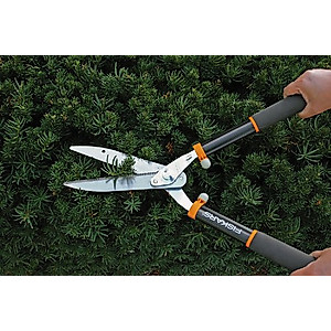 Fiskars 391911-1002 Power Lever 8-Inch Hedge Shears, Pack of 1