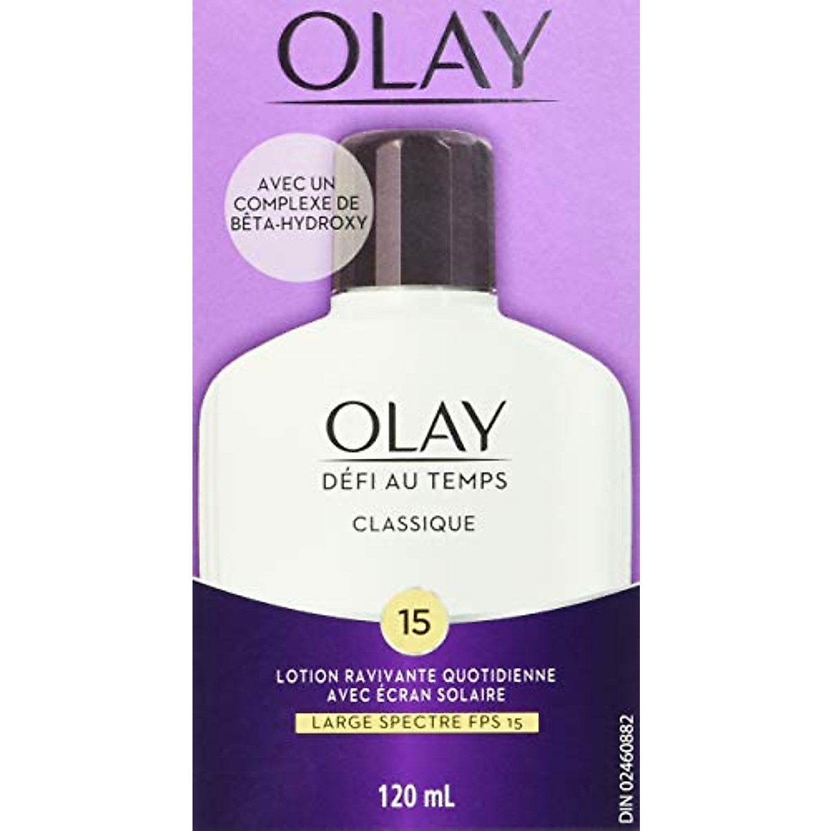 Face Moisturizer by Olay, Age Defying Classic Daily Renewal Lotion, With Sunscreen, Classic,4 oz