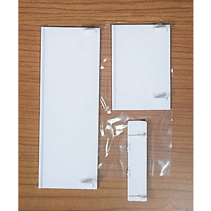 Pack of 10 - 3-Piece Replacement Door Slot Cover Lid Set for Nintendo Wii Console System