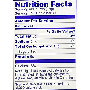 Charms Blue Razzberry Blow Pops Lollipops Quantity: 48