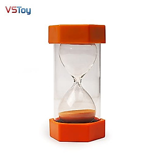 VStoy Security Fashion Hourglass Sand Timer … (Orange 20 Minutes)