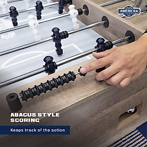 American Legend 54" Kirkwood Foosball Table, Grey