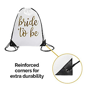 Pop Fizz Designs Bride & Bride Tribe Drawstring Bags (12)