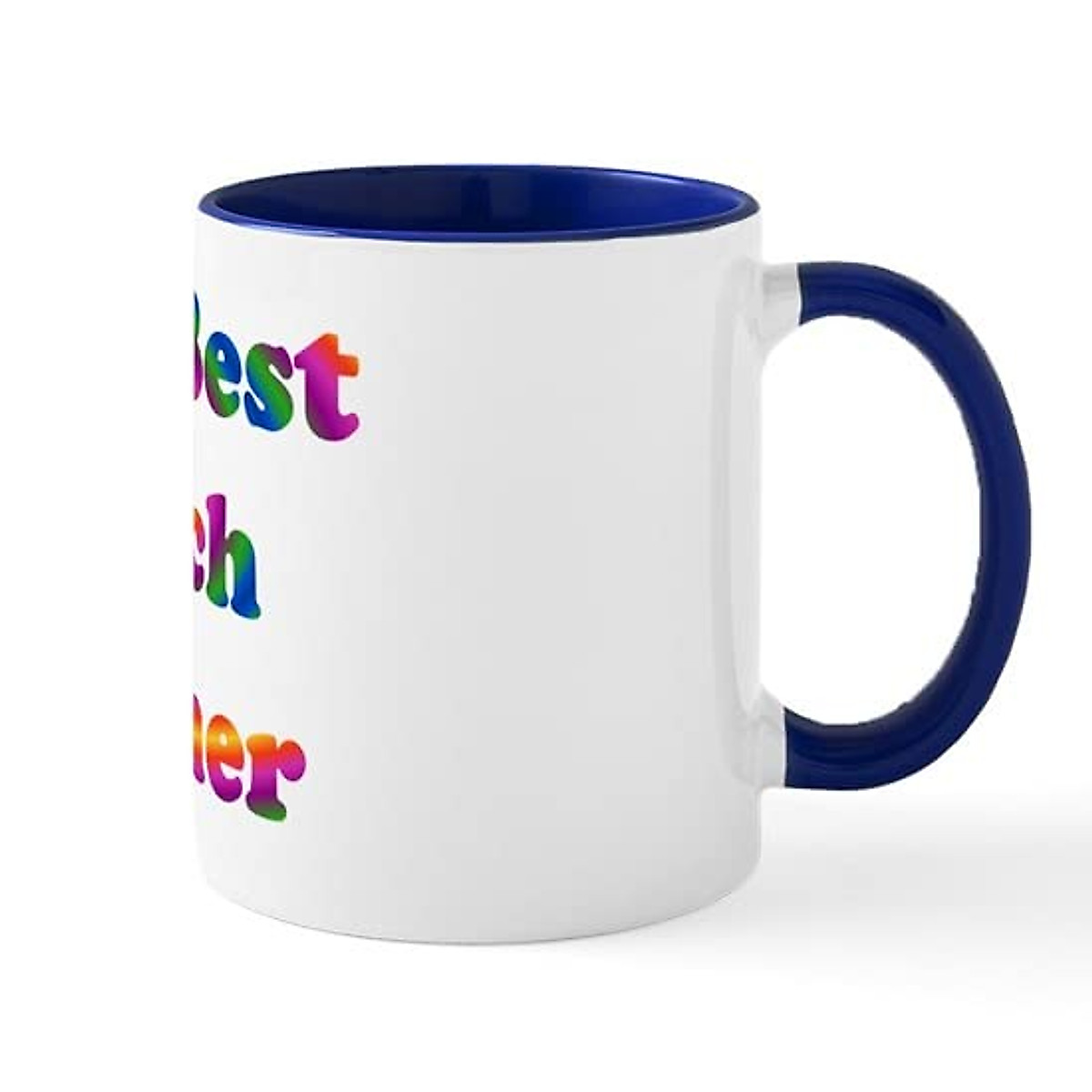 CafePress World's Best Speech Teacher Mug Ceramic Coffee Mug, Tea Cup 11 oz