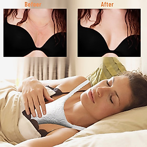 HCBZVV Anti Wrinkle Bra Pillow with 5 Pieces Anti-Wrinkle Chest Pads Set,Breast Wrinkle Prevention, Anti Aging Pillow Breast Support for Women Chest Wrinkle Pillow