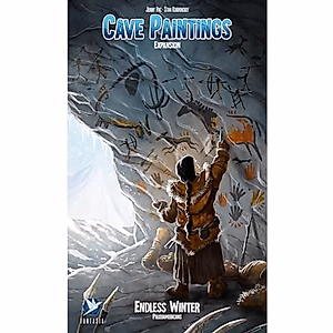 Endless Winter Paleoamericans Cave Paintings Board Game Expansion | Prehistoric Strategy Game for Adults and Kids | Ages 12+ | 1-4 Players | Average Playtime 60-90 Minutes | Made by Fantasia Games