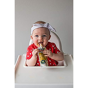 Sprout Organic Baby Food Pouches Stage 3, Creamy Vegetables w/ Chicken, 4 Pouches (Pack of 6) Creamy Vegetables with Chicken 24 Ounce